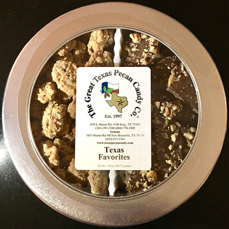 19 oz. Texas Favorites – The Great Texas Pecan Candy Company